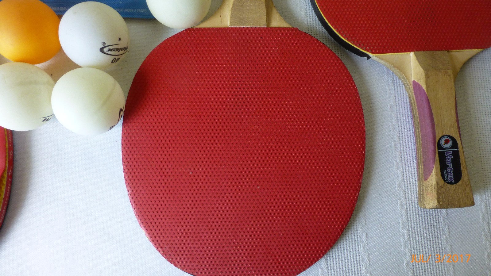 Vintage Ping Pong Paddles Balls Vortex Halex Sportcraft 4 Paddles 14 ...