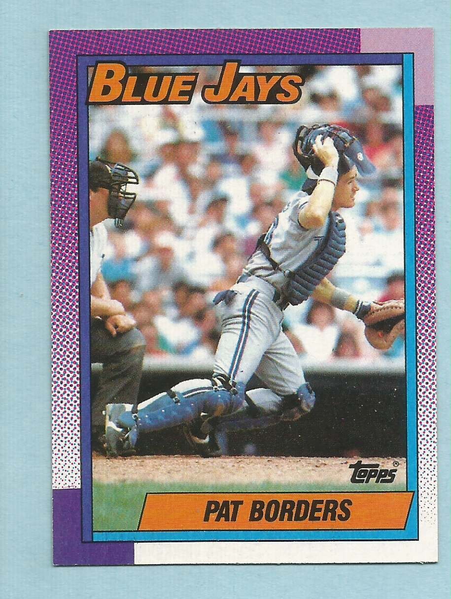 1990 Topps Baseball Pat Borders #191 Toronto Blue Jays CASE FRESH! | eBay
