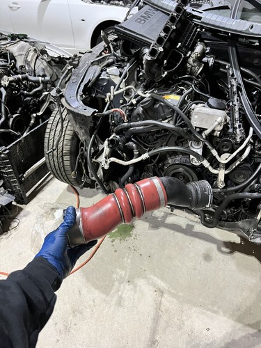 2013 BMW 535i (F10) 3.0L N55 ENGINE - TURBOCHARGER INTERCOOLER CHARGE ...