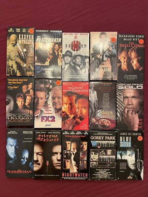 34 vhs movie video lot used (C) | eBay