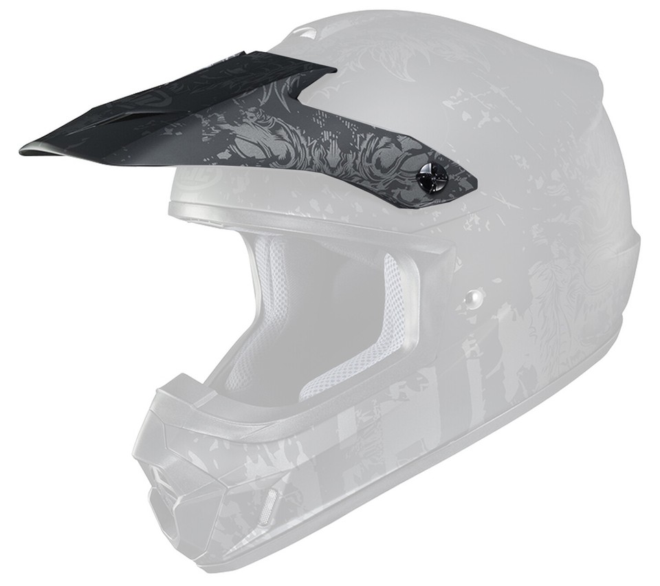 HJC CS-MX Creeper Helmet Replacement Visor/Peak Black | eBay