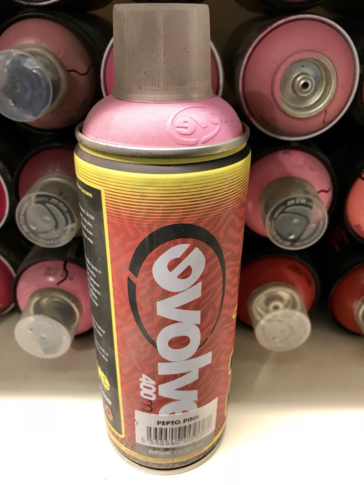 Evolve Spray Paint, Discontinued Line Pepto Pink | eBay
