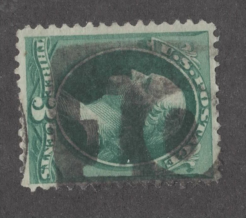 SCOTT 158 - FANCY CANCEL FREE SHIP FC101 | eBay