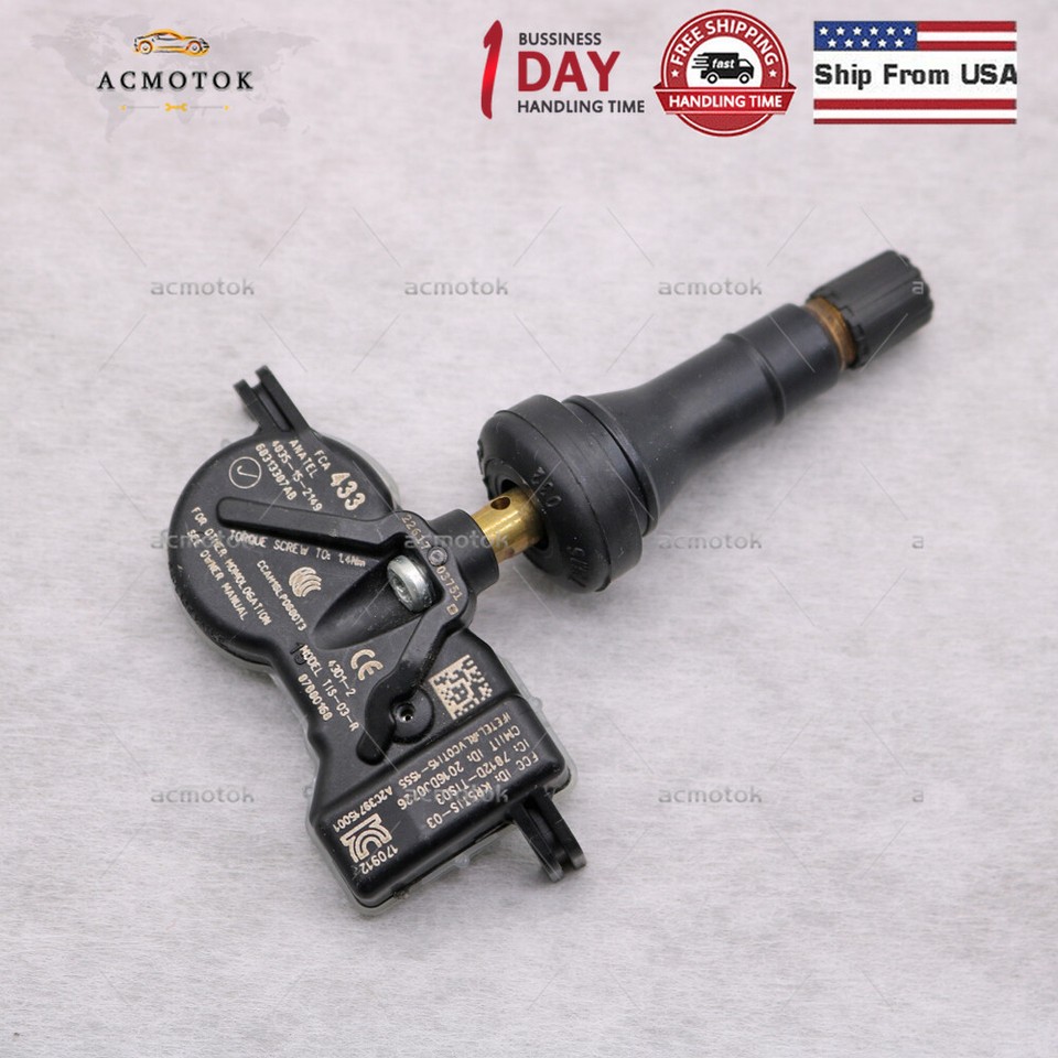 2016-2021 Jeep Renegade Fiat 500X 4x Tire Pressure Sensor TPMS For ...