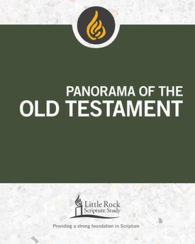 Panorama of the Old Testament (Little Rock Scripture Study) - Paperback ...