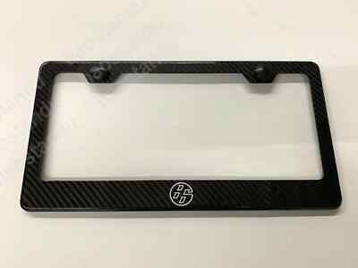 1x "86" Real 3K Twill Weave CARBON FIBER License Plate Frame Holder 86 ...