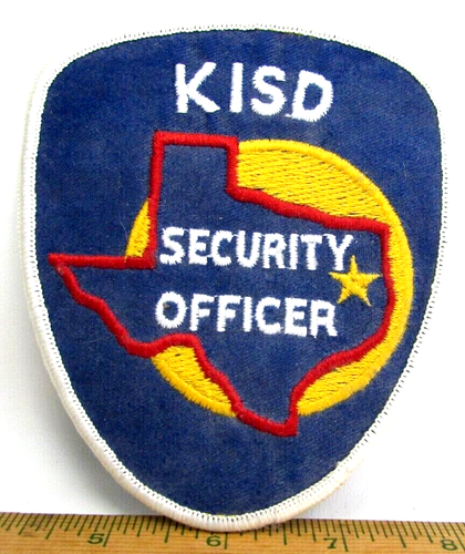 Killeen Texas Independent School District Security Officer Jacket Patch ...