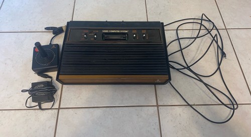 Atari 2600 Video Game System - Tested Works - Vintage 4 Switch CX-2600A ...