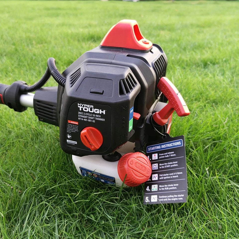 HYPER TOUGH 2 CYCLE HANDLE FITS TRIMMERS IN PHOTOS - HT14-401-001-01 / 02 | eBay