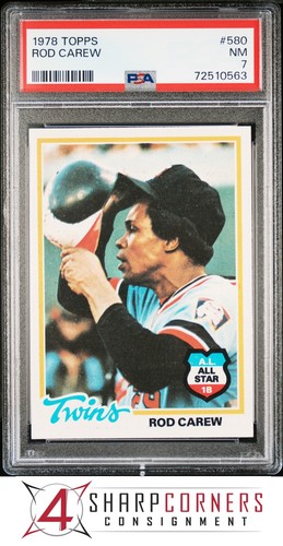 1978 TOPPS #580 ROD CAREW TWINS HOF PSA 7 | eBay