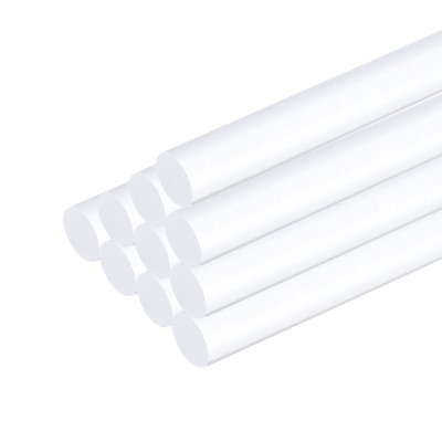 12pcs Acrylic Round Rods 1/4" x 12" Clear Plastic Acrylic Dowel Rods | eBay