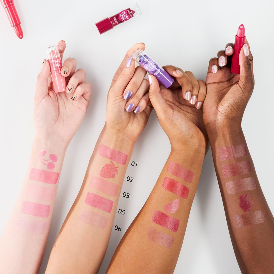 Heart Core Fruity Bálsamo Labial 02 Cura Della Persona E Salute | eBay