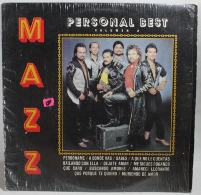 Mazz - Lp - Personal Best Vol. 2 - Latin Tejano Chicano Tex Mex Rare | eBay