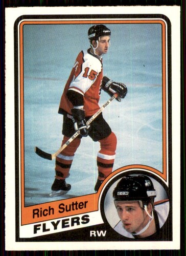 1984-85 O-Pee-Chee Rich Sutter RC Philadelphia Flyers #169 | eBay