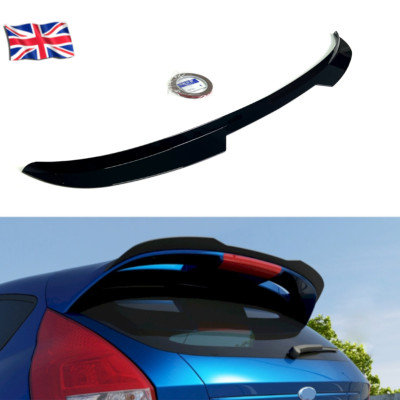 Gloss Black Rear Trunk Spoiler Lip Wing Fits Ford Fiesta ST-Line MK7 ...