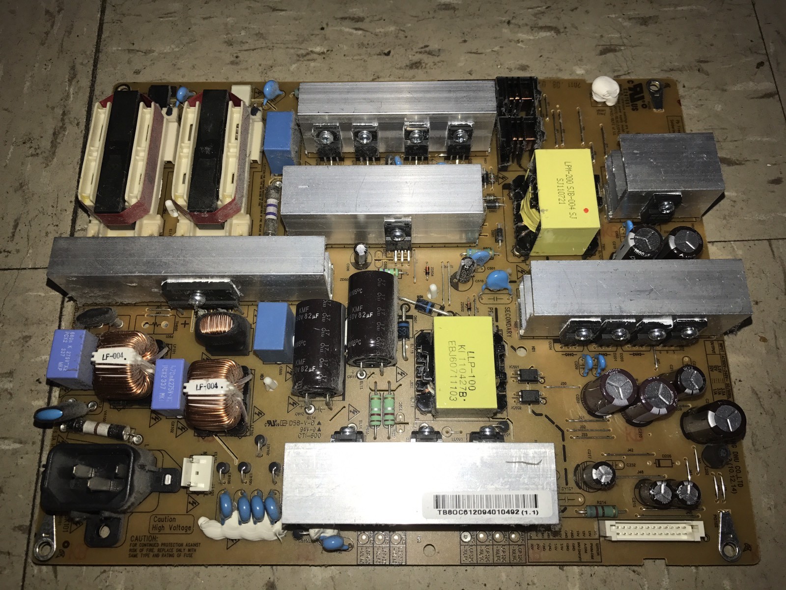 LG 37LD340H-UA 37LD340H Power Supply EAY61209401 | eBay