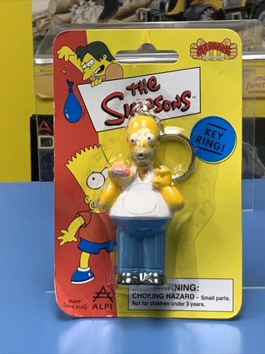 "THE SIMPSONS" HOMER KEYCHAIN KEY RING NEW | eBay Australia