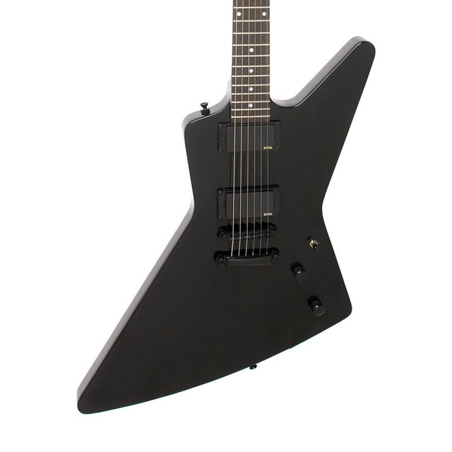 Epiphone 1984 Explorer EX Emg81 / 85 Ebony Electric Guitar Black for ...
