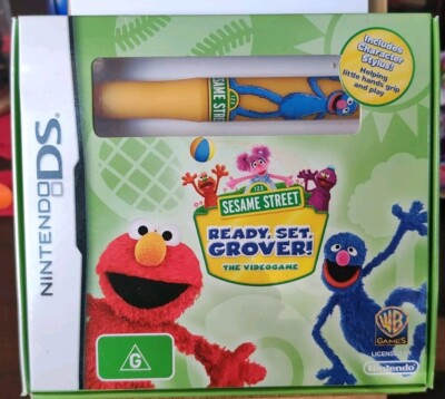 Sesame Street, Ready, Set, Grover🕹️Nintendo DS - NDS BRAND NEW 🕹️ With ...