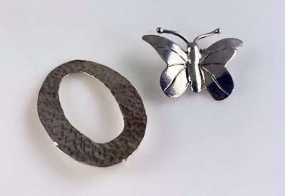 Sterling Silver Beads Toggle Orphan Lot Hill Tribe Butterfly | eBay
