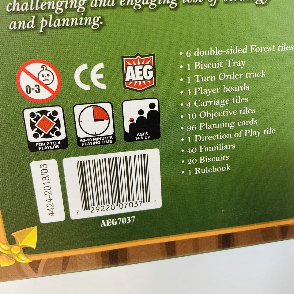 MAGICAL TREEHOUSE BOARD GAME aeg "big in japan" series strategy 2015 ...