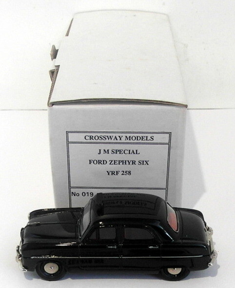 Crossway Models 1/43 Scale JM01 - Ford Zephyr 6 - Staffordshire Police ...