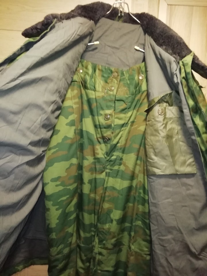 New!Winter suit Army of the USSR and Russia camouflage Flora VSR-93 XXL ...