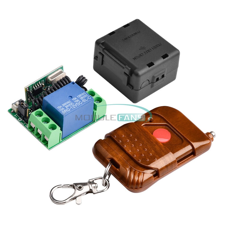 DC12V 315MHz 1Channel Wireless Remote Control Switch Transmitter And ...