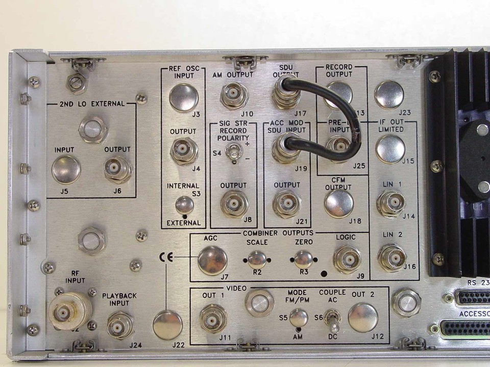 Microdyne 1400 MRA Telemetry Receiver-1451-D, 1420 IF Filter Amp 1411-V ...