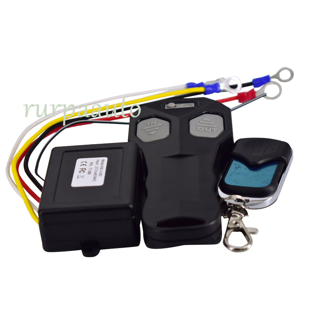 DC12V Wireless Winch Remote Control Kit For Car Jeep ATV Warn Ramsey ...
