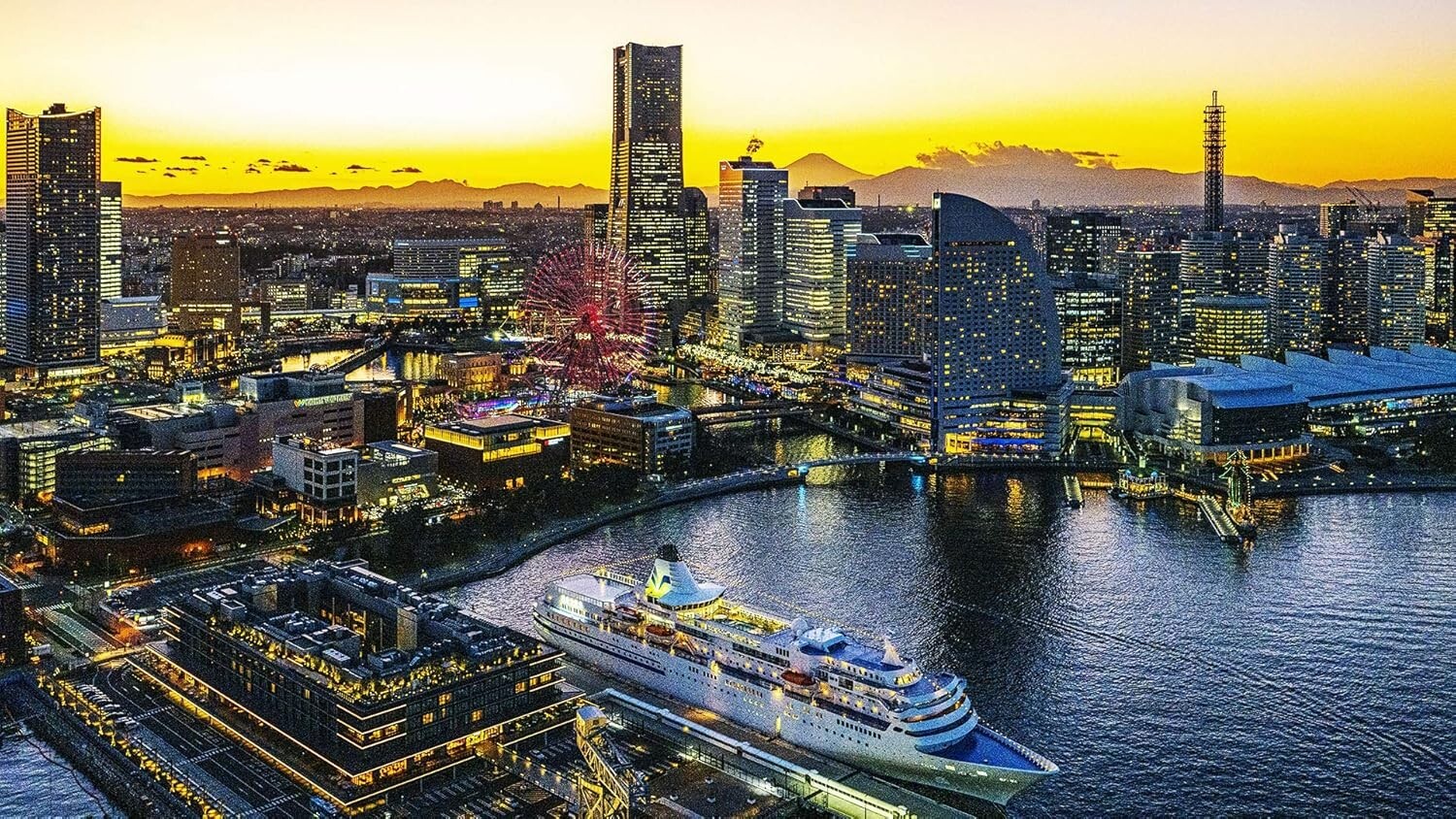 8K Aerial Night View SKY WALK TOKYO/YOKOHAMA 4K/HDR 4K Ultra HD Blu-ray ...