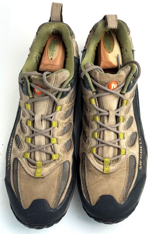 Merrell Shoes Mens 13 Refuge Core Brindle Hiking Sneakers Brown/Black ...