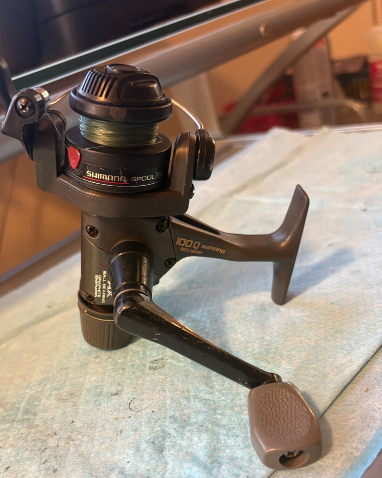 SHIMANO AX 100 Q ULTRA LIGHT SPINNING REEL- VERY NICE | eBay