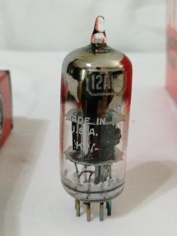 12AU6, 12BE6, 12AV6, 12AT6, 12AW6 TUBES RCA RADIO VACUUM TUBES New Old ...