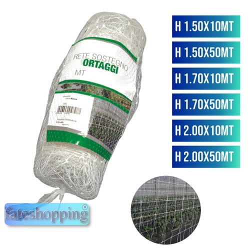 Rete Per Rampicanti Sostegno Per Ortaggi Fagioli Piselli Orto Supporto ...