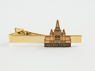 Oakland California Temple Tie Bar or Clip Wedding Groomsmen LDS Mormon ...