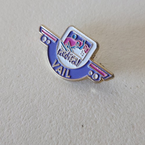Vintage Radical Vail Colorado Ski Resort Lapel Pin * | eBay