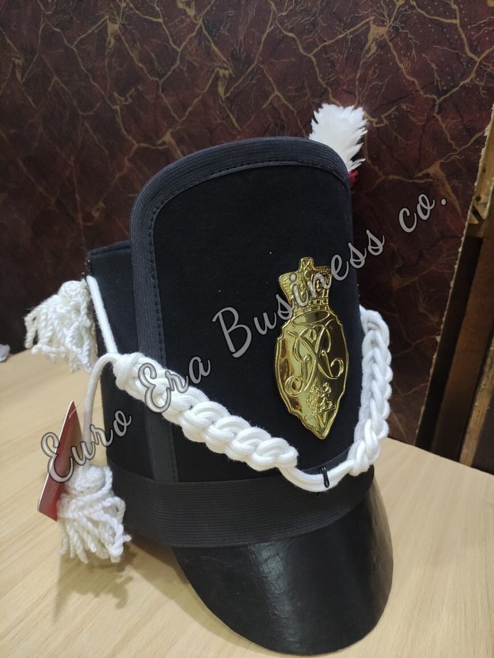 New Napoleonic 18th century British Shako HAT With Cord Repro | eBay