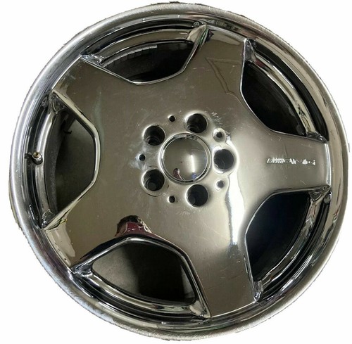 AMG Chrome 18" Mercedes S55 S500 Factory OEM Wheel Rim 8.5 Inch S600 ...