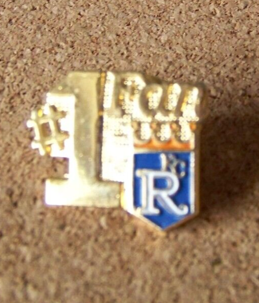 KC Kansas City Royals #1 Fan lapel pin 1988 MLB c27969 | eBay