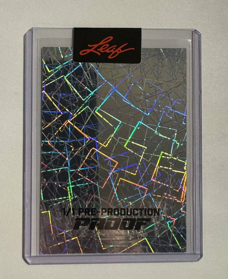 Leaf Metal ROB GRONKOWSKI 1/1 Pre-Production Proof Aqua | eBay