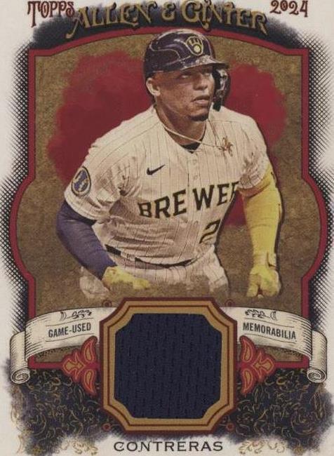2024 Topps Allen & Ginter - Relics a William Contreras #AGR-WC (MEM ...