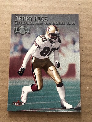 2000 FLEER METAL JERRY RICE #111 HOF 49ERS $$$$ | eBay