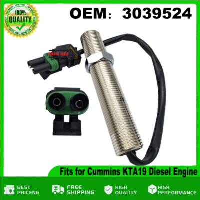 Magnetic Pickup Speed Sensor 3039524 Fits for Cummins KTA19 Diesel ...
