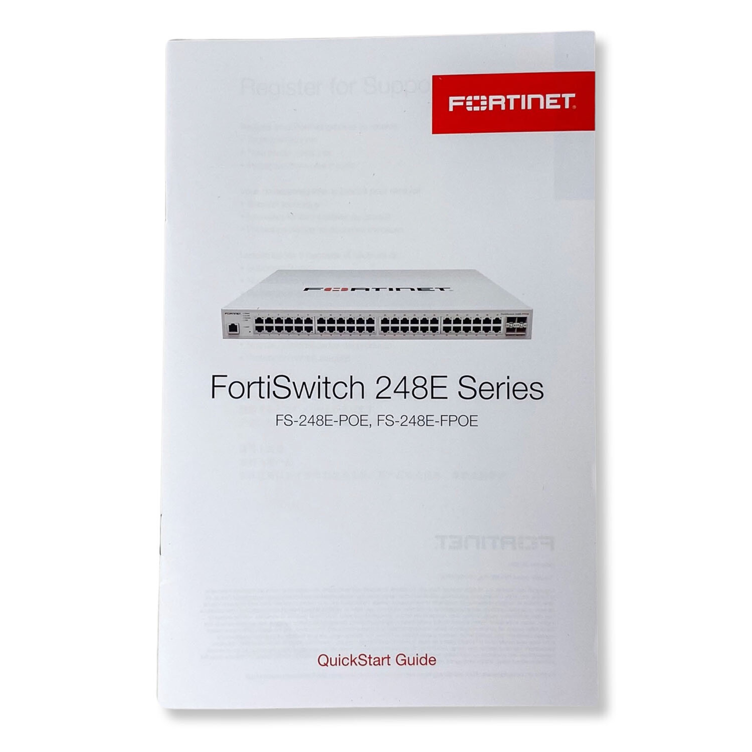 Fortinet FortiSwitch-248E-FPOE 48-Port PoE Rack Mountable Switch FS ...