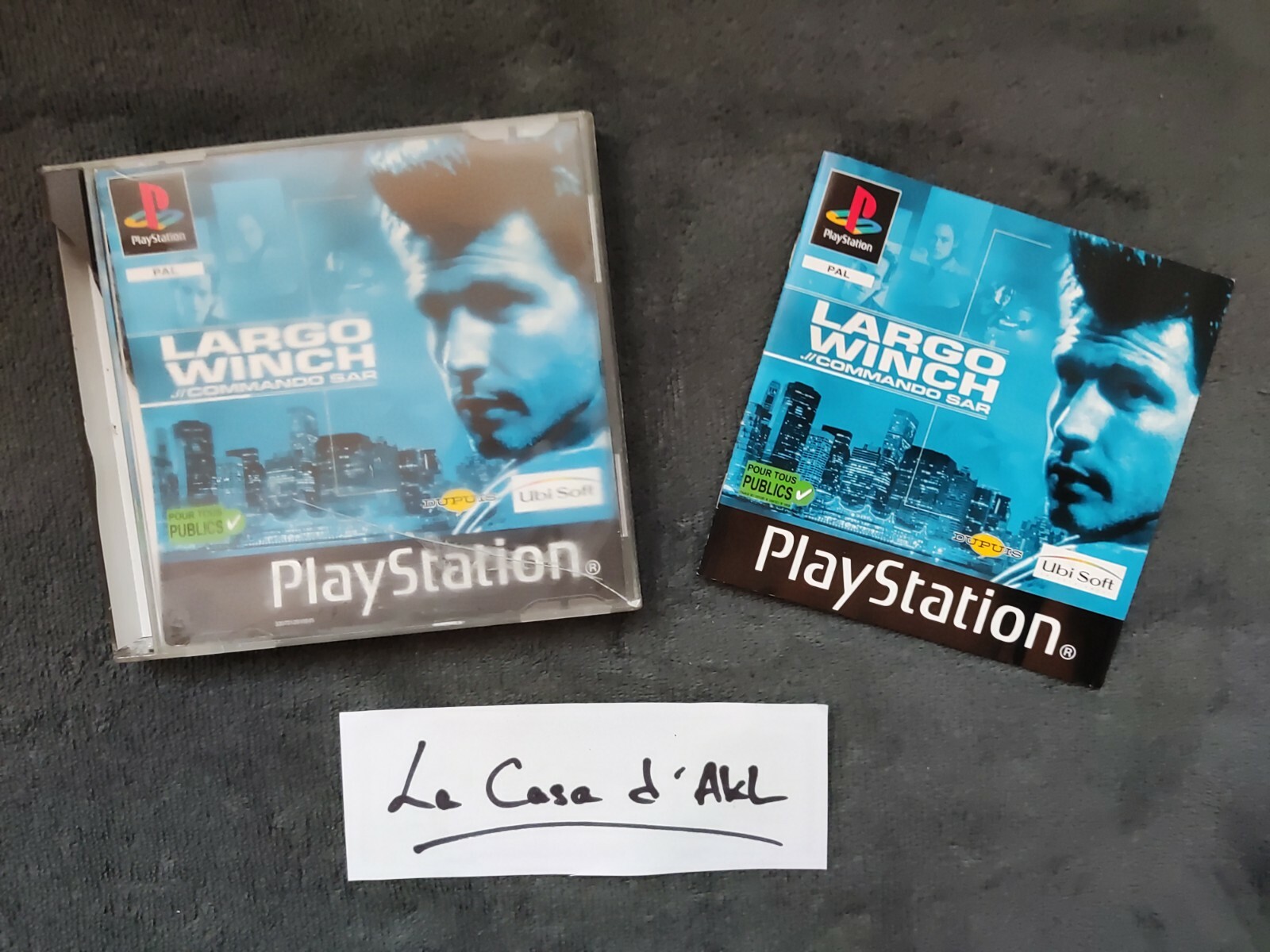 Largo Winch.//Commando Sar Playstation - Prix - Photo - Présentation