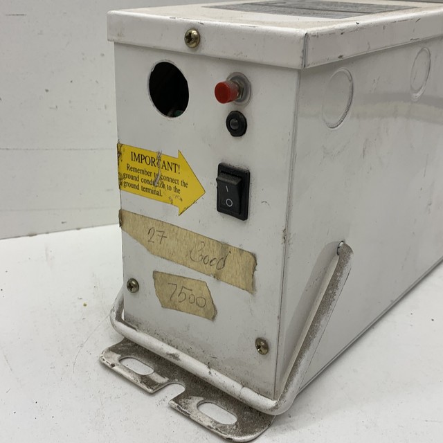 Lecip Sentry 4B75N3-EB Neon Tube Sign Transformer 120V to 7500V 30mA ...