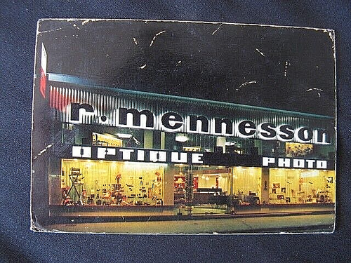 +"0377" CPSM REIMS R.MENNESSON OPTICIEN RUE CONDORCET ET RUE CARNOT | eBay