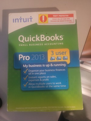 Intuit QuickBooks Pro 2013 3-users CD Rom. Old Version | eBay