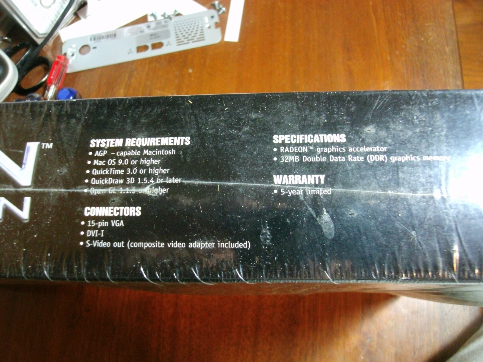 RETRO GAMING - ATI Radeon Mac Edition 32MB DDR AGP Open GL Graphics ...